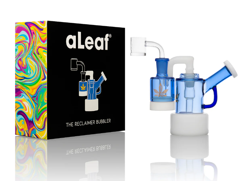 aLeaf The Reclaimer Glass Bubbler Pipe – Lafaded